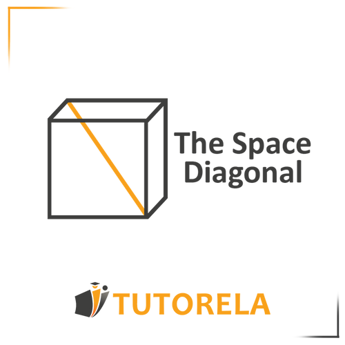 The Application of the Pythagorean Theorem to an Orthohedron or Cuboid | Tutorela