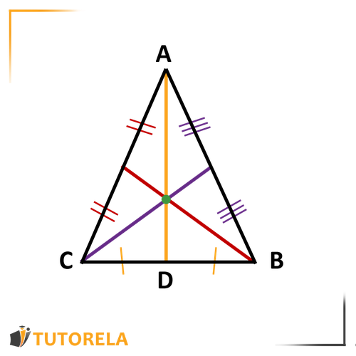 Median in a triangle | Tutorela