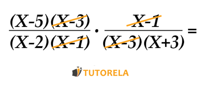 Multiplication and Division of Algebraic Fractions | Tutorela