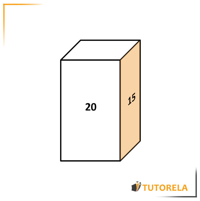 Lateral surface area of a rectangular prism | Tutorela