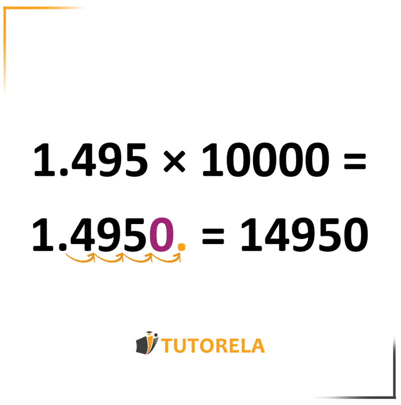 Multiplication and Division of Decimal Numbers by 10, 100, etc. | Tutorela